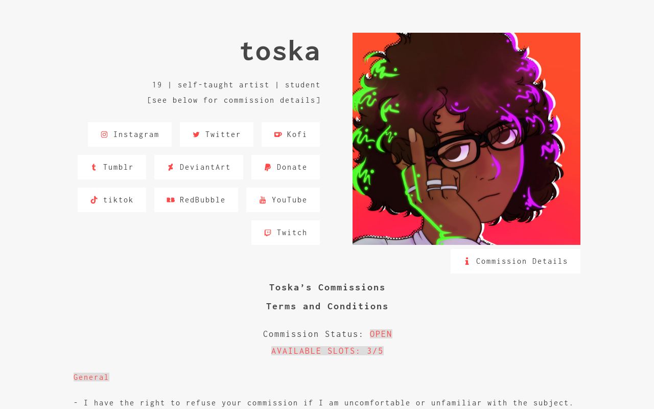 toska's profile